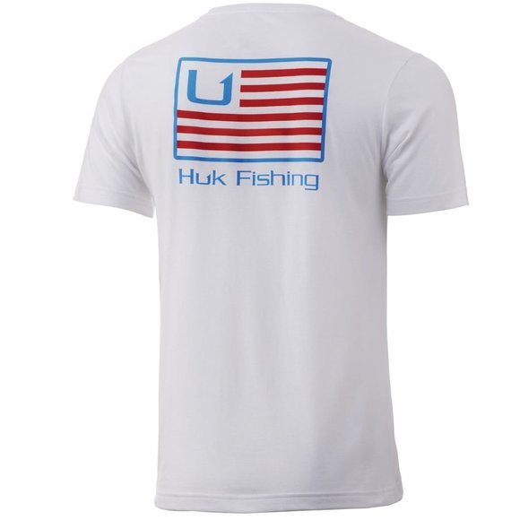 Huk | Shirts | Huk And Bars Teexlwhite | Poshmark